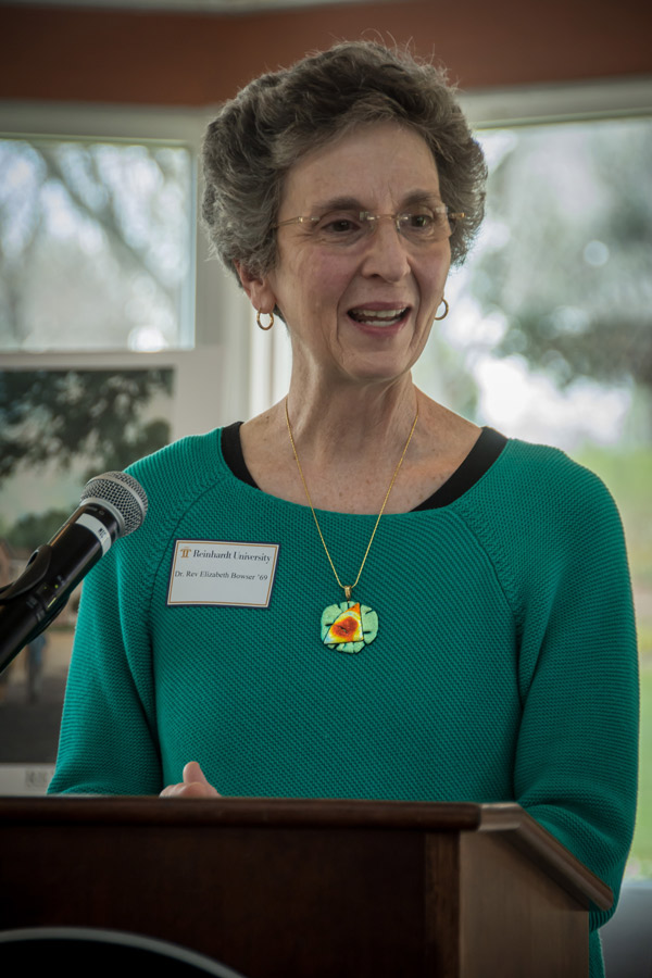 Dr. Beth Bowser honored as Distinguished Alumna of the Year - Reinhardt ...