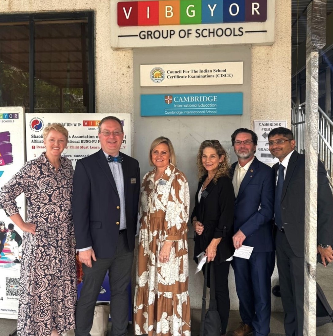 Reinhardt President Visits Indian Schools - Reinhardt University