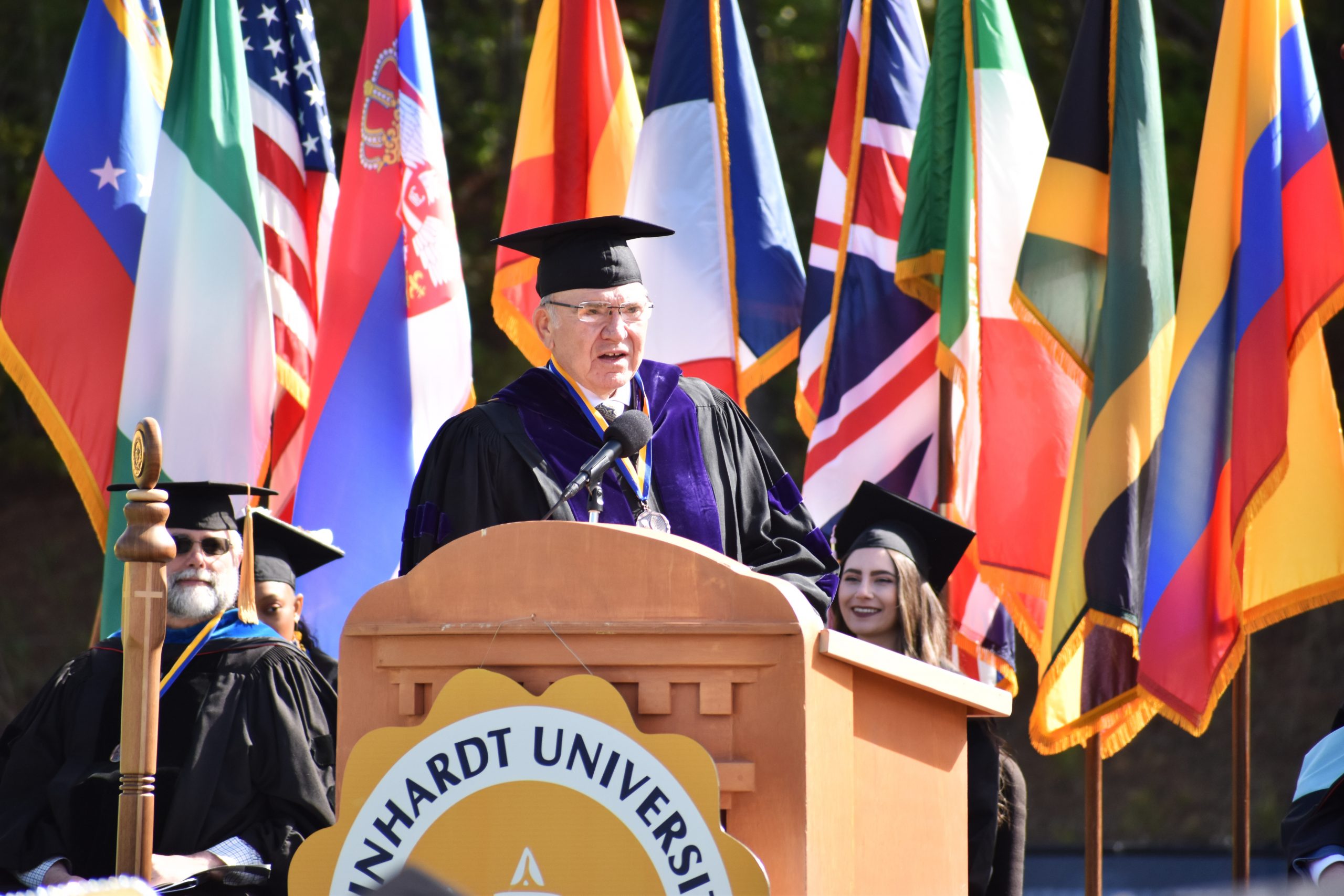 C. Ken White receives Honorary Doctorate of Humane Letters - Reinhardt ...