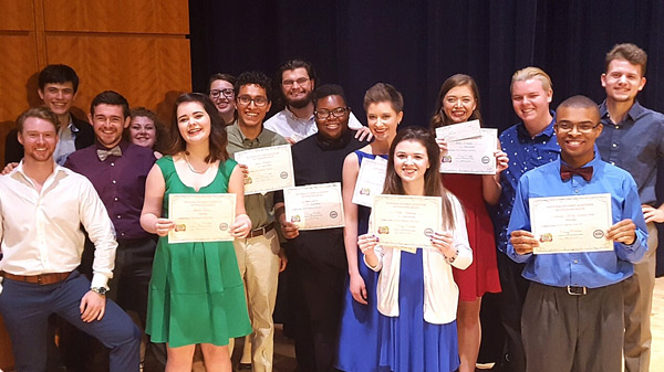 Reinhardt performing arts student sing their way to nationals ...