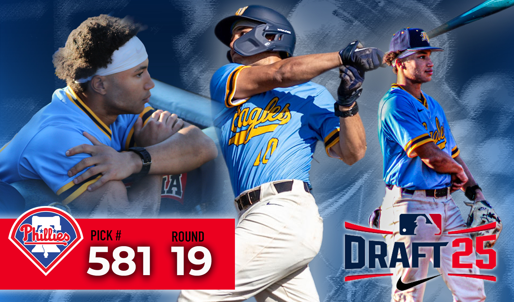 Eagle Drafted by the Phillies - Reinhardt University